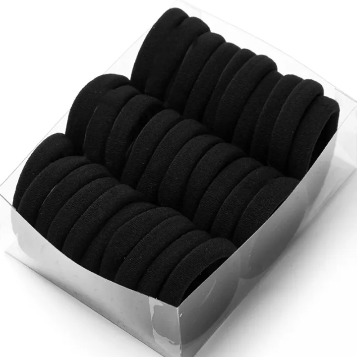 Seamless elastic hair band, hair tie, hair rope, Korean high-elasticity ...