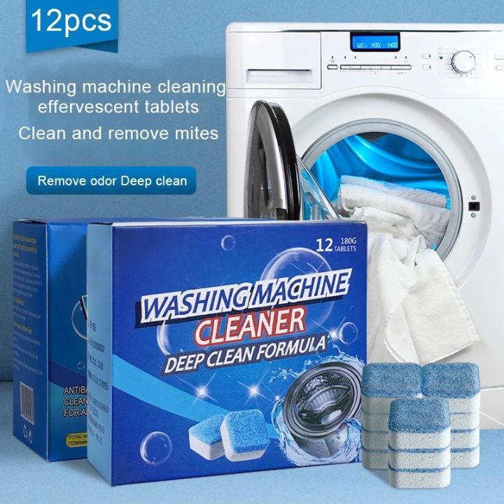 New 12 pcs Washing Machine Cleaning Tablets | Daraz.pk
