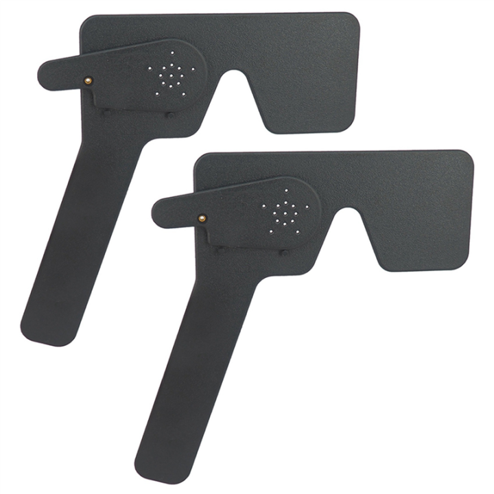 2X Professional Ophthalmic Lorgnette 17 Pinhole Black Plastic Vision ...