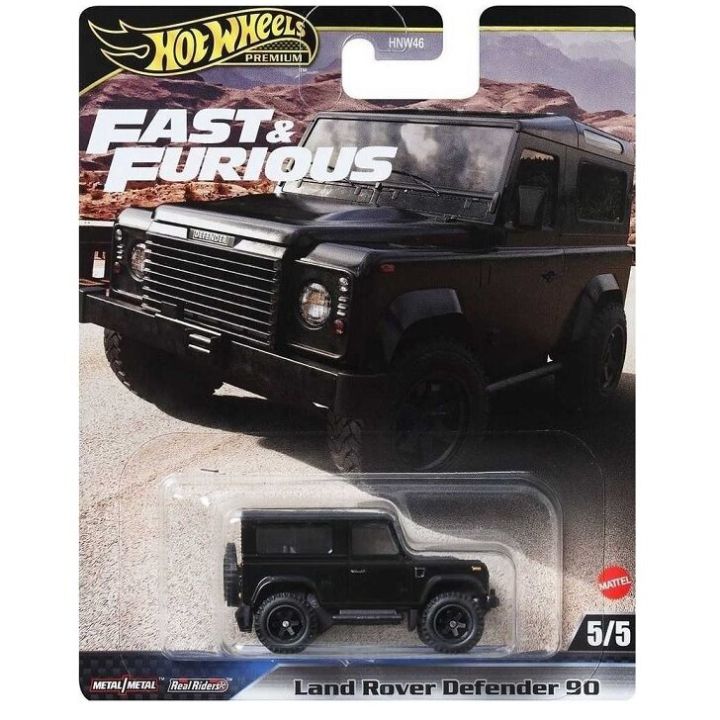 Hot Wheels Premium Land Rover Defender 90 Diecast 1:64 Die-cast ...