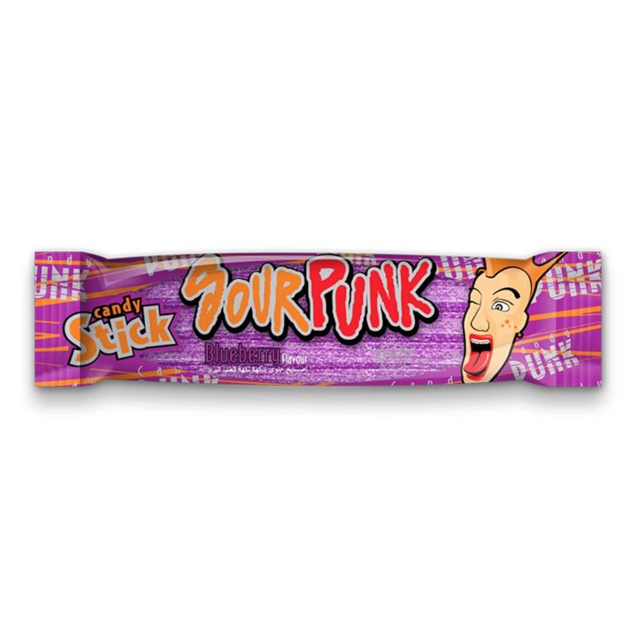 Sour Punk Blueberry Cola Sticks Candy (40 Gm X 2) | Daraz.pk