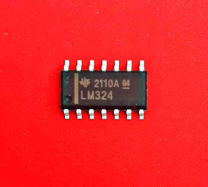 LM324 SMD IC – Quad Operational Amplifier 3V-32V Supply, SMD Package ...