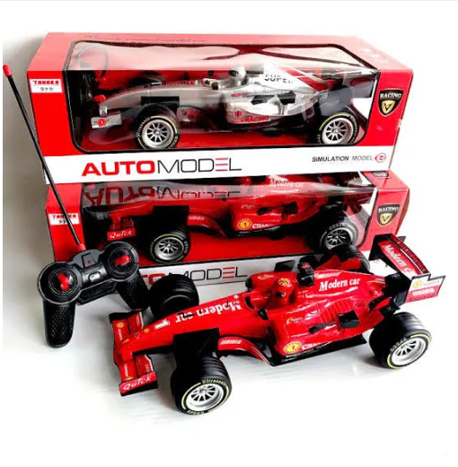 Remote Control F1 Race Car Toy - Rechargeable Metal Body 1:12 Scale ...