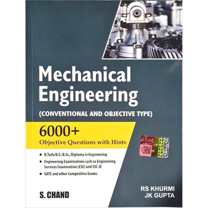 Mechanical Engineering: Objective Types Khurmi, R. S. and Gupta | Daraz.pk