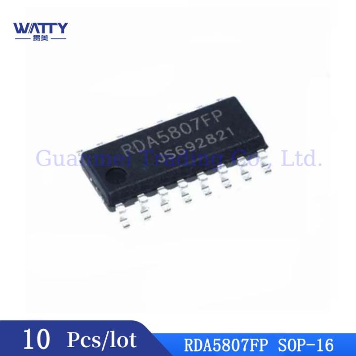 10Pcs/Lot RDA5807FP FM FM Stereo Radio Chip Listening IC SOP16 Circuitry Part | Daraz.pk