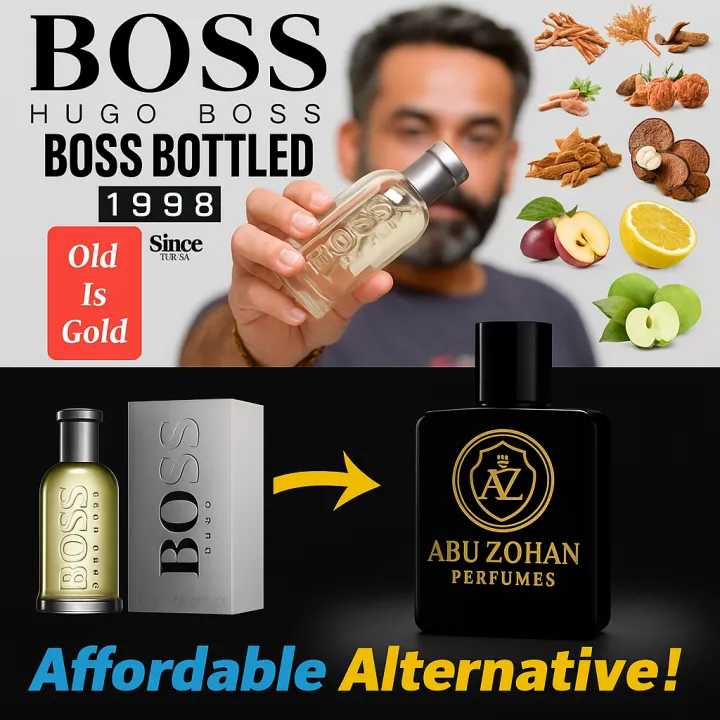 Hugo Boss Bottled Inspired Perfume for Men by Abu Zohan Perfumes – 50% ...