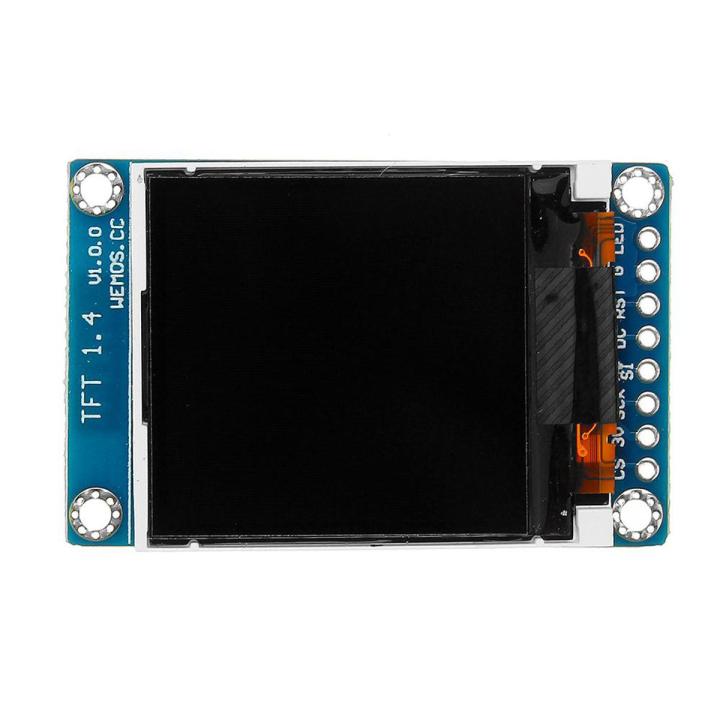 Wemos Tools DIY ESP8266 1.4 Inch LCD TFT Shield V1.0.0 Display Module ...