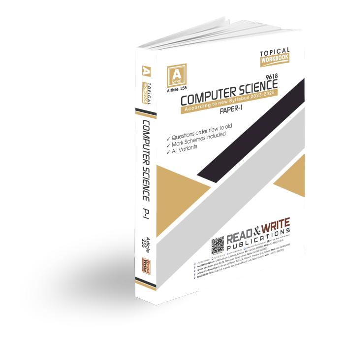 Computer Science A-Level Paper-1 Topical Workbook Art 255 | Daraz.pk