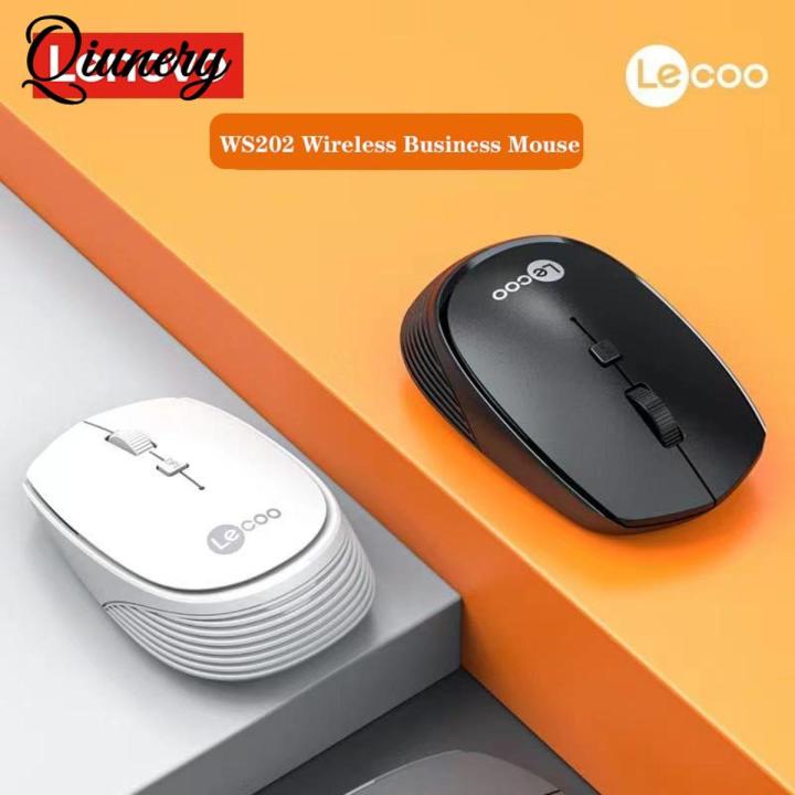 Lenovo WS202 Wireless Mouse 2.4GHz USB 1200DPI Optical Mice USB ...