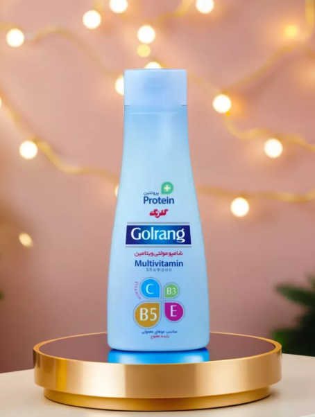 Golrang Multivitamin Shampoo + Protein For Hair Growth Normal Hair ...