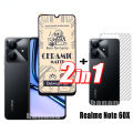 Realme Note 60X Anti-Spy Tempered Glass Screen Protector For Realme ...