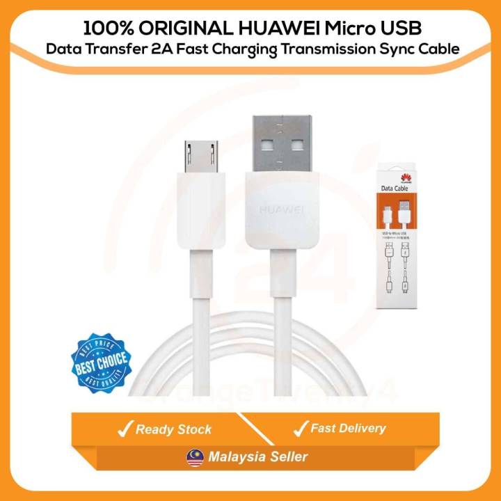 Original Huawei Micro USB Data Transfer 2A Fast Charging Transmission ...