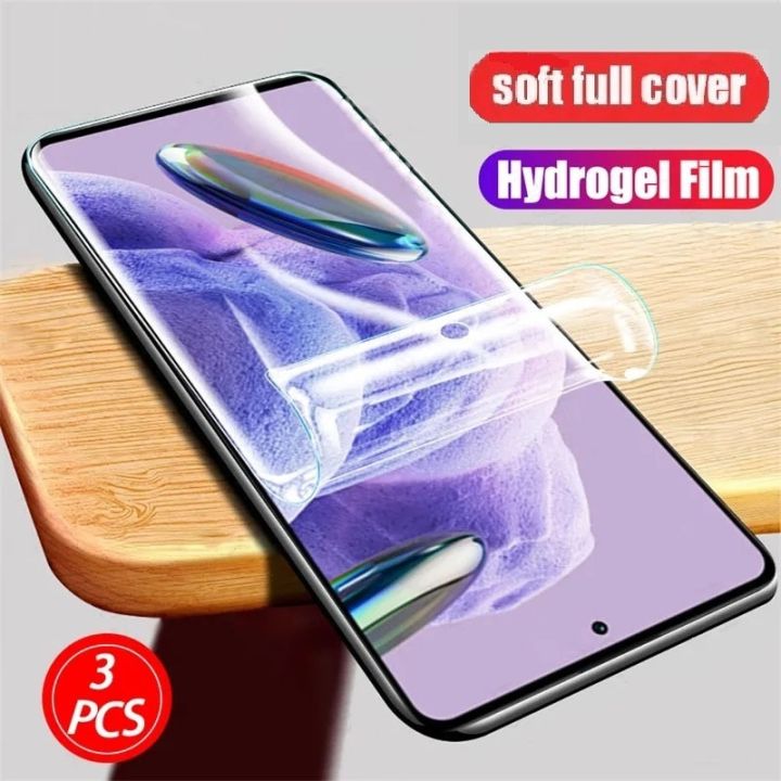 HOT 3Pcs Hydrogel Film For Xiaomi POCO X7 Pro X6 X5 X3 X4 GT NFC M4 M5 ...