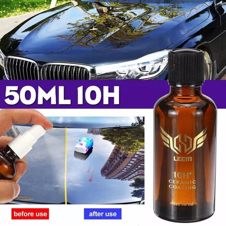 LeeM10H Automotive Nano Ceramic Paint Care Super Hydrophobic Coating 40 ...