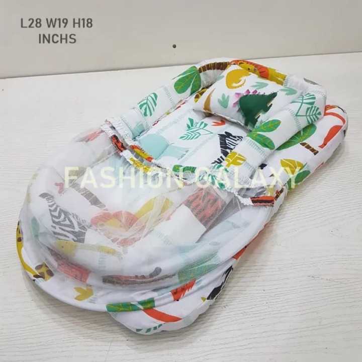 Merab Mall High Quality Dabble elastic Baby Bed With Net mosquito ( New ...