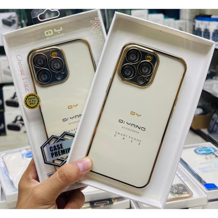 QY YANG IPHONE 13 PRO PREMIUM CASE - GOLD | Daraz.pk