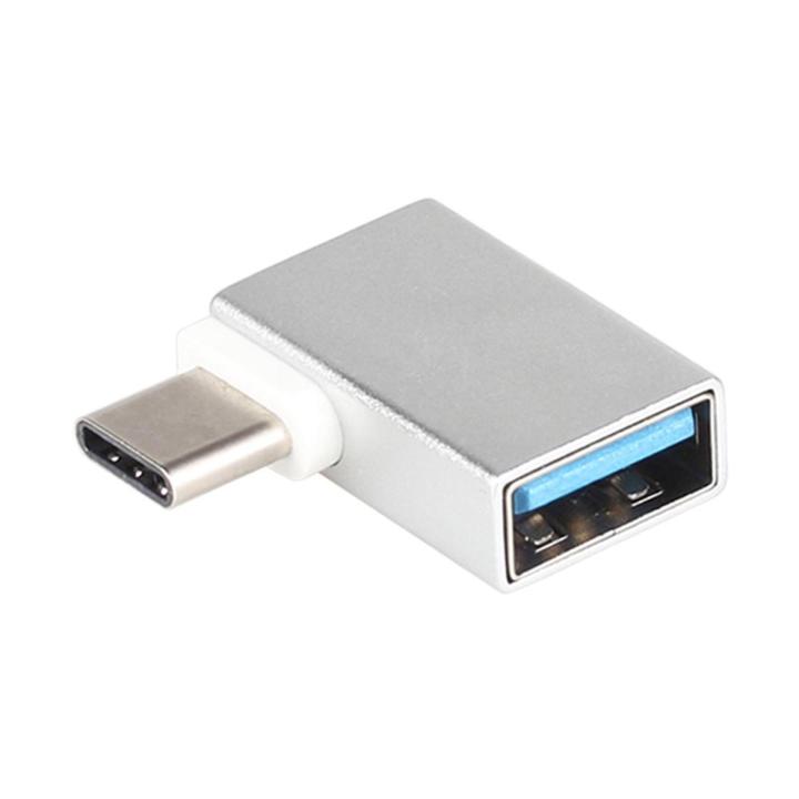 90 Degree Angle Type-C OTG Adapter USB Female to Type-C Male Joint ...