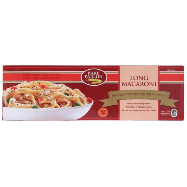 BAKE PARLOR MACORONI LONG 450 GM | Daraz.pk
