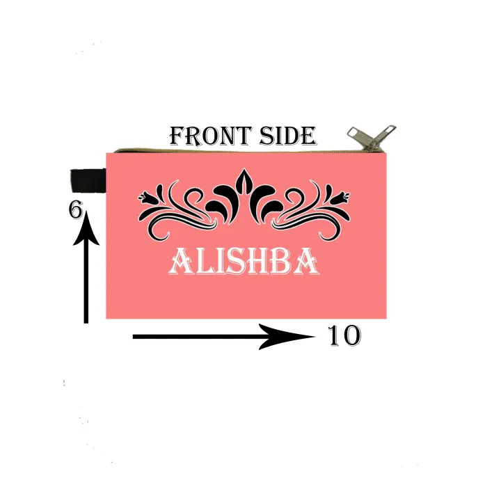 1 ZIPPER/CUSTOMIZE POUCH/NAME ON POUCH/GOEMETRY POUCH//SCHOOL USE ...