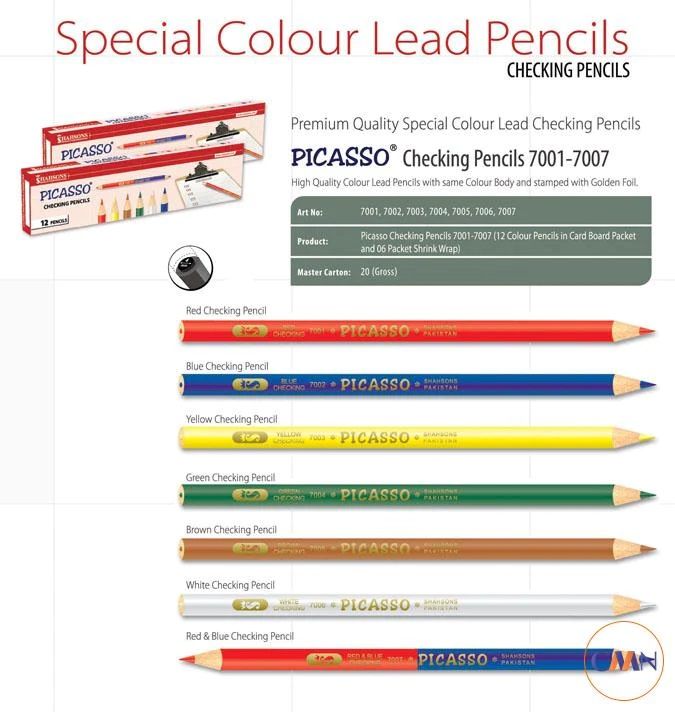 Picasso Checking Pencil Pack of 10 | Daraz.pk