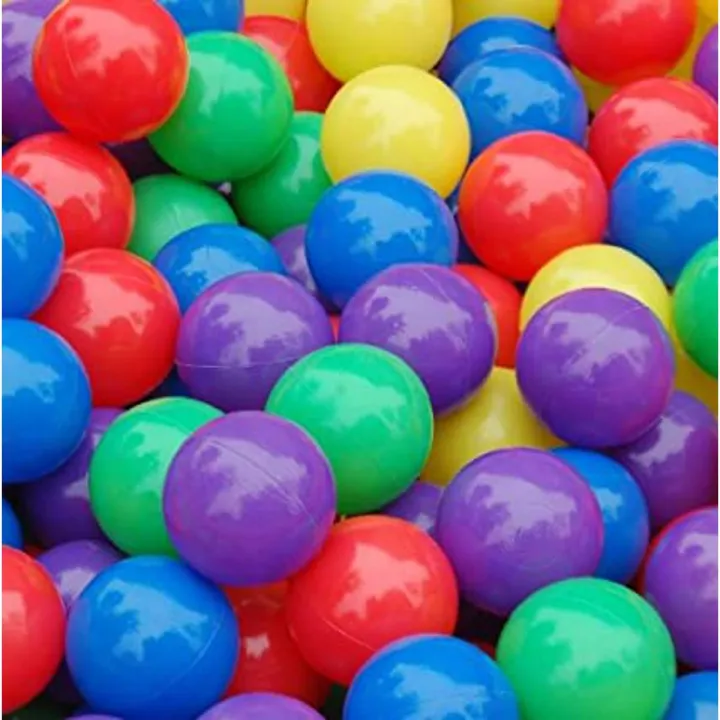 Soft Plastic Balls 50 pcs pack | Daraz.pk
