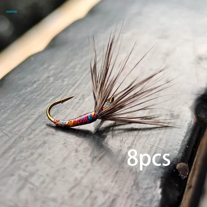Fly Fishing Lures Realistic Baits for Sunfish Walleye Fishing Tools ...