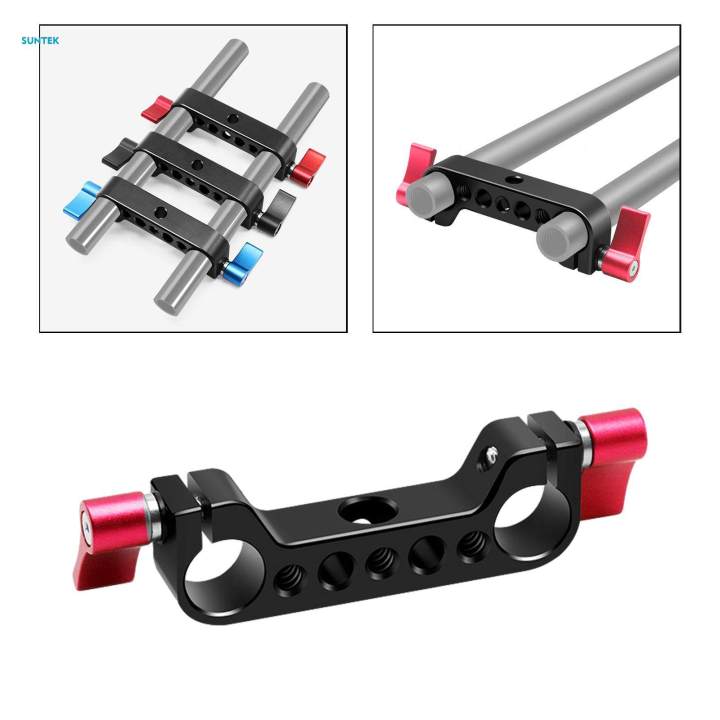 Rod Clamp Mount Camera Camera DIY Accessory 15mm Rod Clamp Bracket for ...