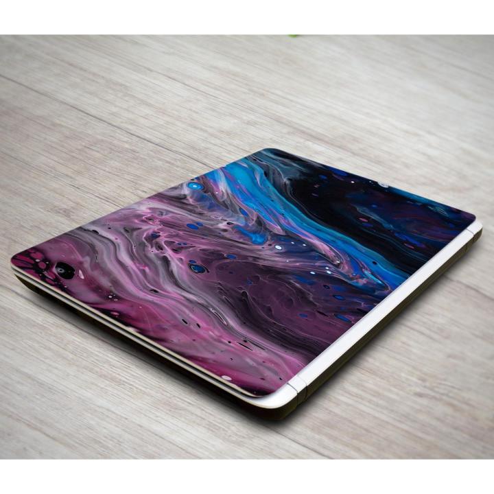 Stains_colorful_abstraction_Laptop back cover / skin / sticker for ...