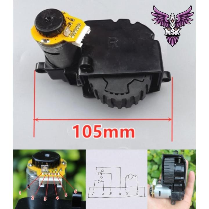 Sweeping Robot Gear Motor with Encoder Tracking Vehicle Obstacle ...