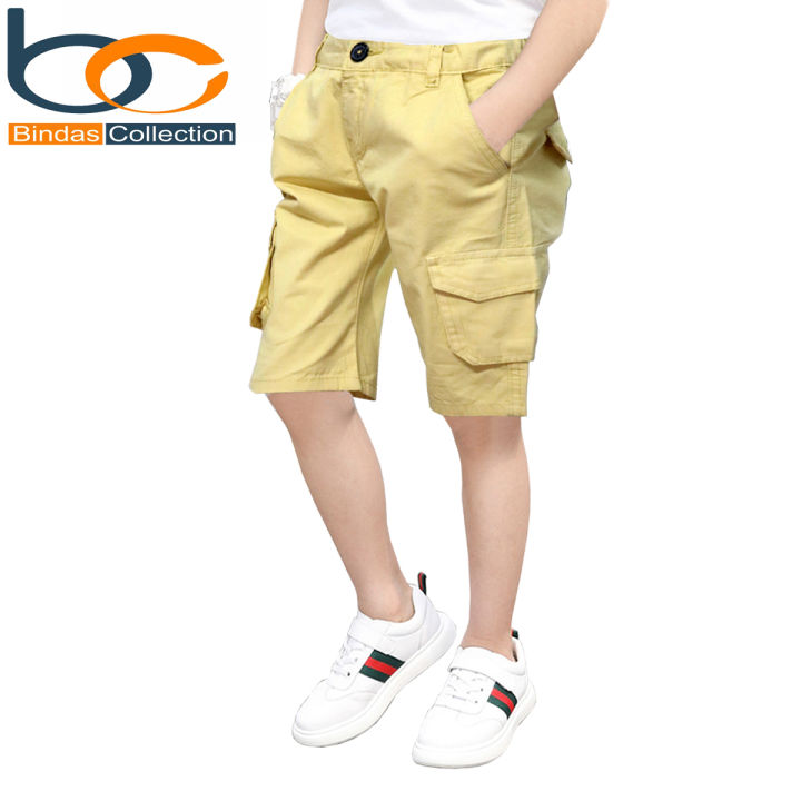 Bindas Collection 1 Pc Cargo Style Summer Cotton Short For Boys | Daraz.pk