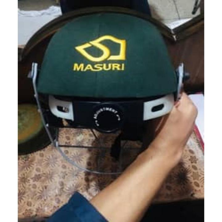Cricket Helmet Adjustable Helmet made in pakistan for adults | Daraz.pk