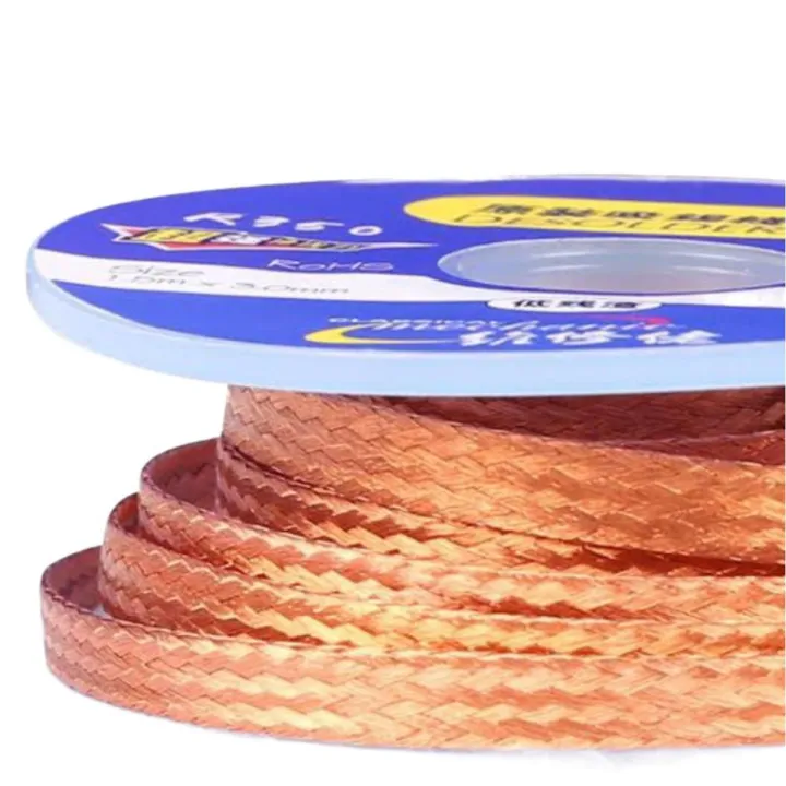 R350 soldering wick 1.5m | Mechanic soldering wick | Desoldering wick for electronics | High ...