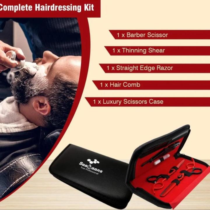 Hair Cutting Scissors Shears Kit, Professional Hairdressing Scissors ...