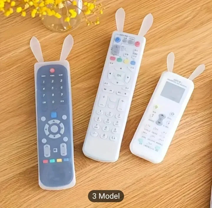 Dustproof Silicone Remote Control Covers LED & TV & AC Remote Control ...