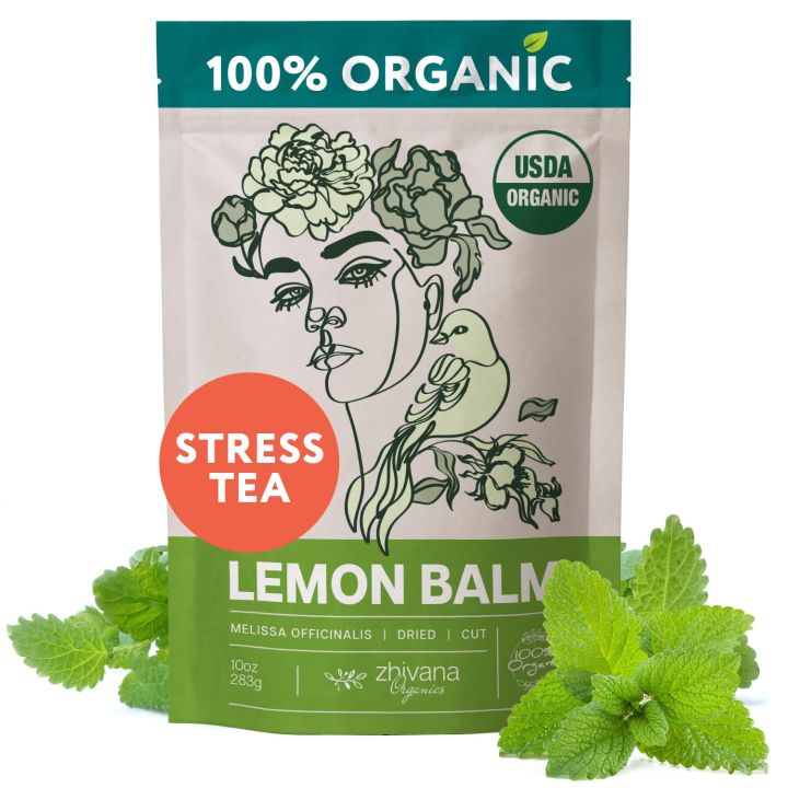 Lemon Balm Tea Organic - Melissa Tea Organic, Lemon Balm Melissa Leaf ...