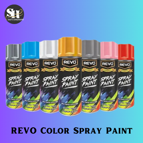 REVO Color Spray Paint - Premium Paint for Multi-Surface Use | Daraz.pk