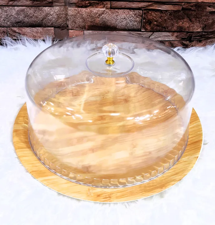 Exclusive Covered Melamine Platter with Bamboo Look-Bamboo Print ...
