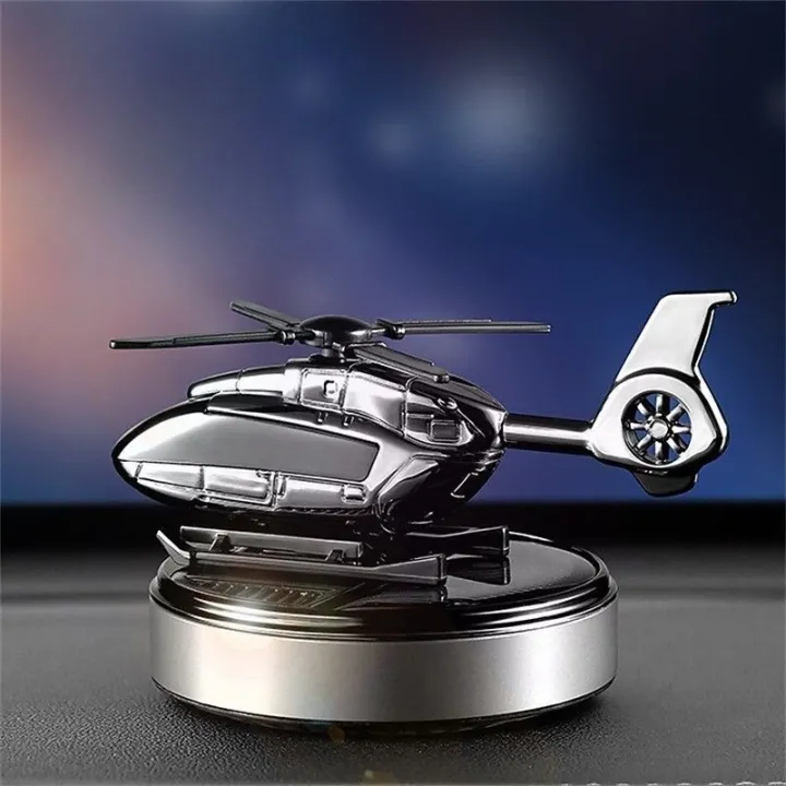 Solar Helicopter Airplane Car Dashboard Perfume Diffuser – Creative ...