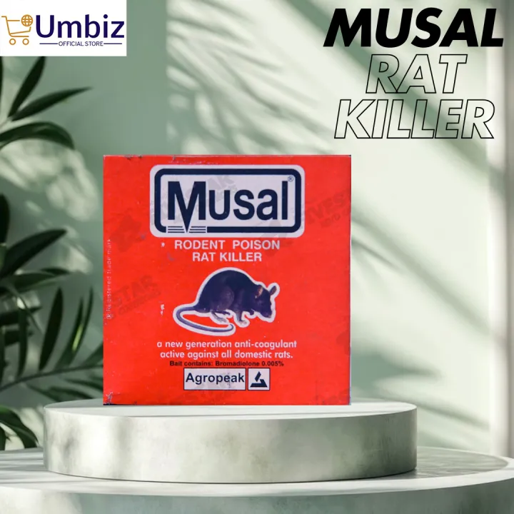 Musal Rat Killer Bait Pack – Strong Rat Poison for Home, Office ...