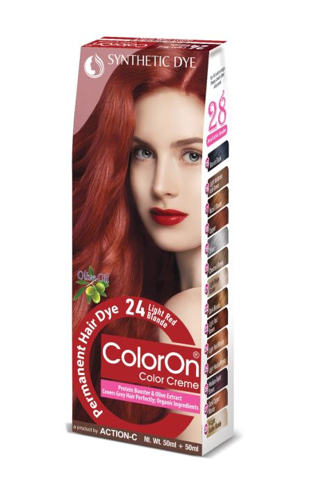 ColorOn Permanent Color Creme | Shade 12 Golden Blonde | Radiant Hair ...