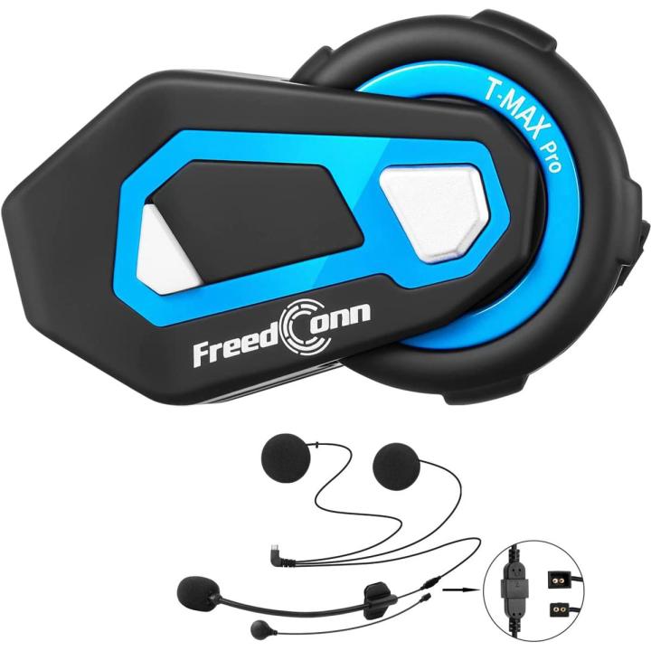 FreedConn T-Max Pro Intercom Bluetooth 6 Riders Media Sharing | Daraz.pk