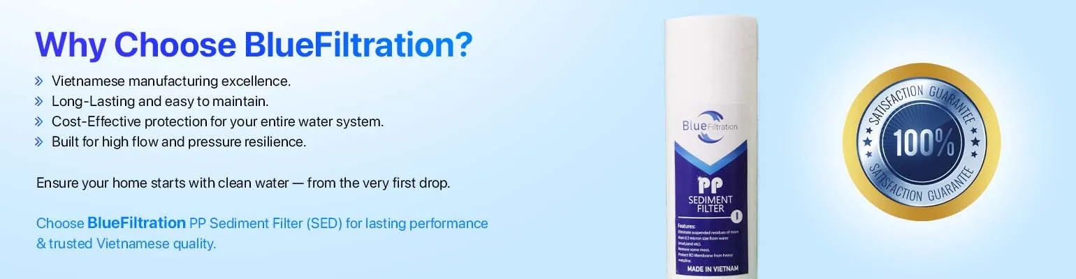 Blue Filtration Trio: PPF Filter Made in Vietnam | Daraz.pk
