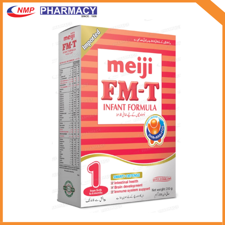Meiji FMT Infant Formula Milk 200g Soft Pack – For Babies 0–6 Months ...
