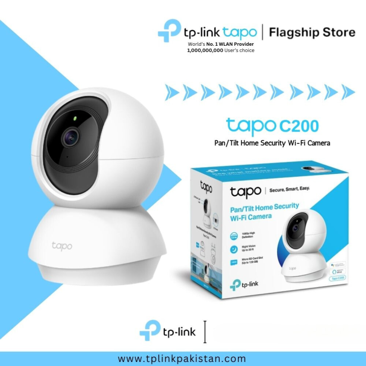 TP-Link Tapo C200 Smart WiFi Security Camera for Home – 1080p HD ...