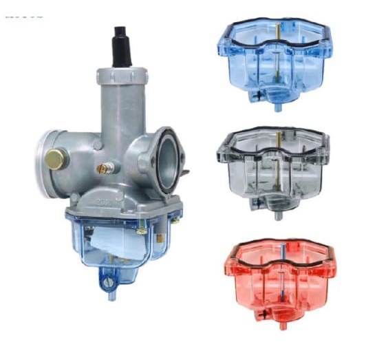 Motorcycle CG125 Carburetor Transparent Float Bowl – Clear Bottom Oil ...