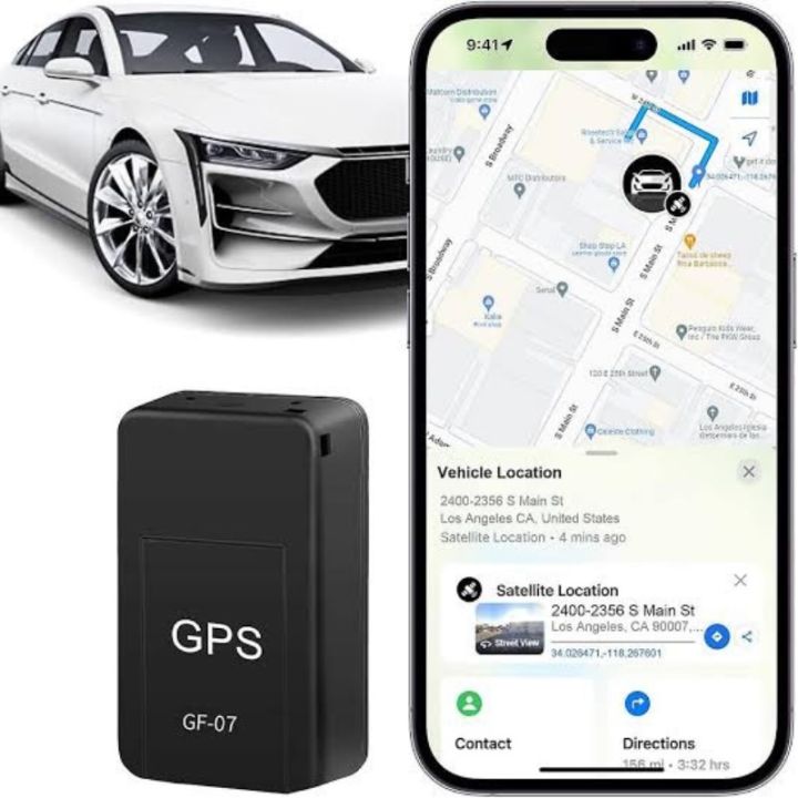 Mini Magnetic GPS Tracker with Real-Time Location, Voice & Route ...