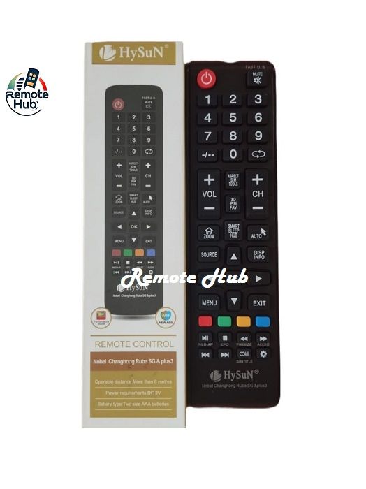 Changhong Ruba & EcoStar & Nobel & Cemex LED TV Remote Control | Daraz.pk