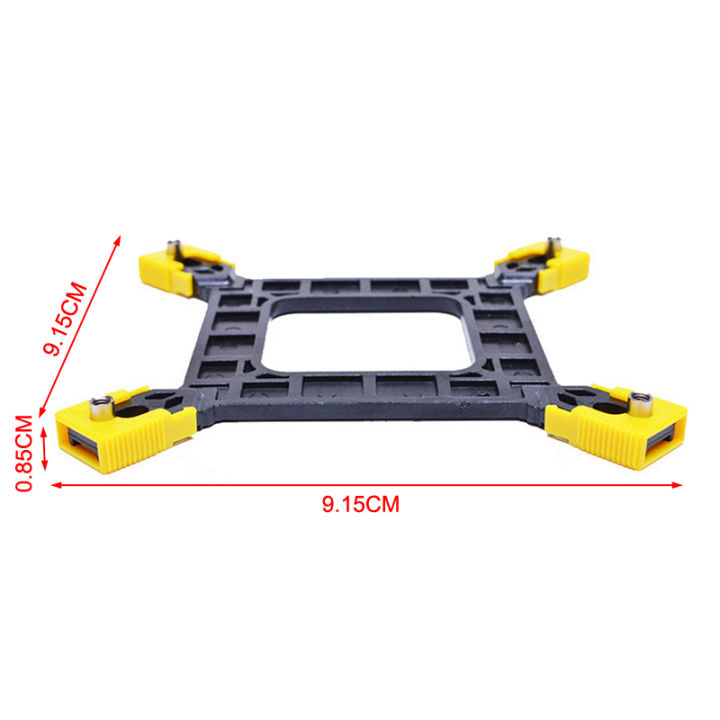 CPU Cooler Fan Bracket Lga775/115X/1200/1366 Universal Backplane Base ...