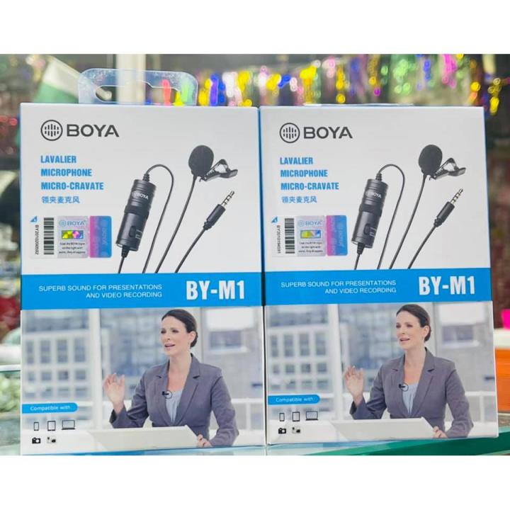Original Boya Collar Mic By-M1 | Vlogging Mic | Daraz.pk