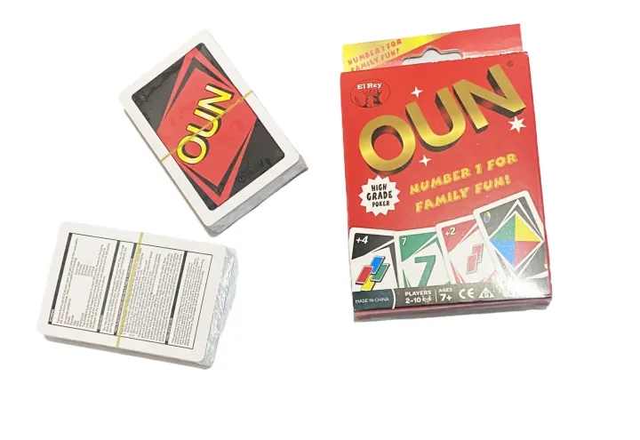 OUN Card Game Imported 108 Cards Kids Adults Family Fun Games | Daraz.pk